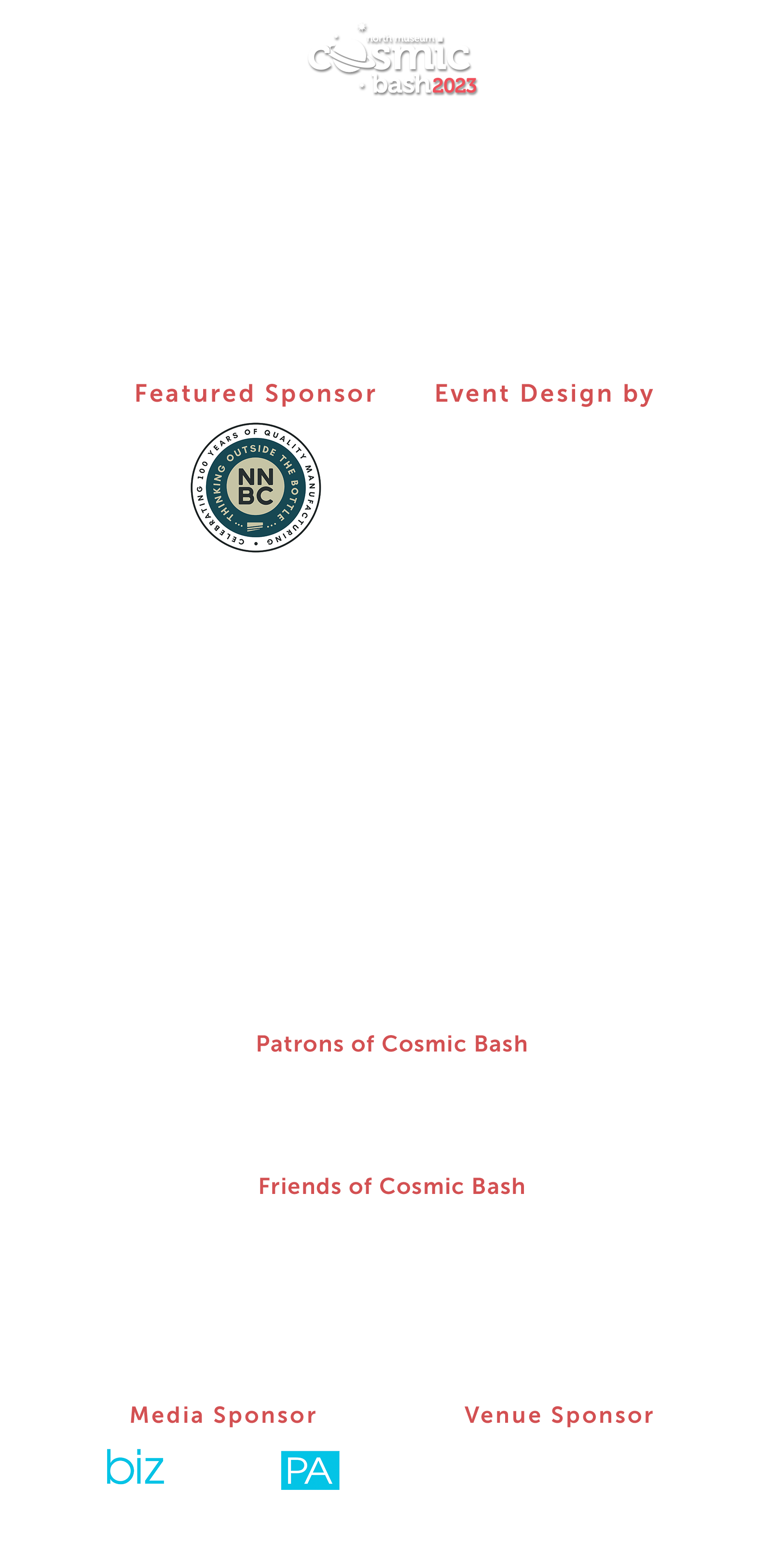 Cosmic Bash 2023 - North Museum